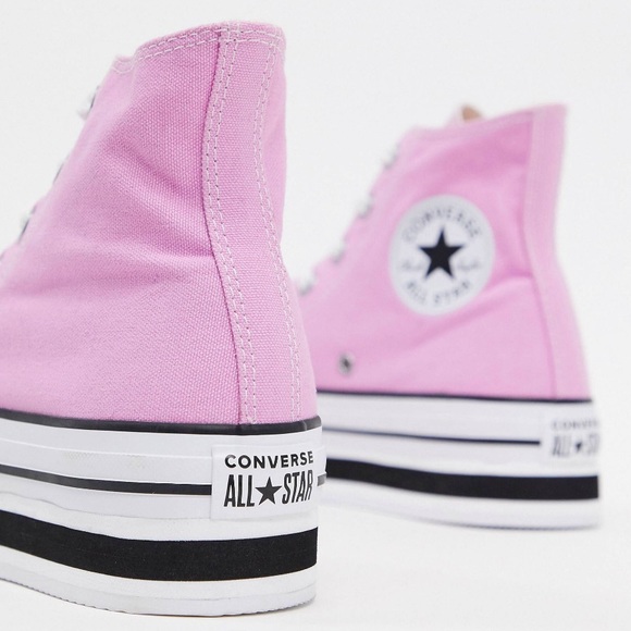 Converse | Shoes | Converse Chuck Taylor Platform Pink Sneakers | Poshmark